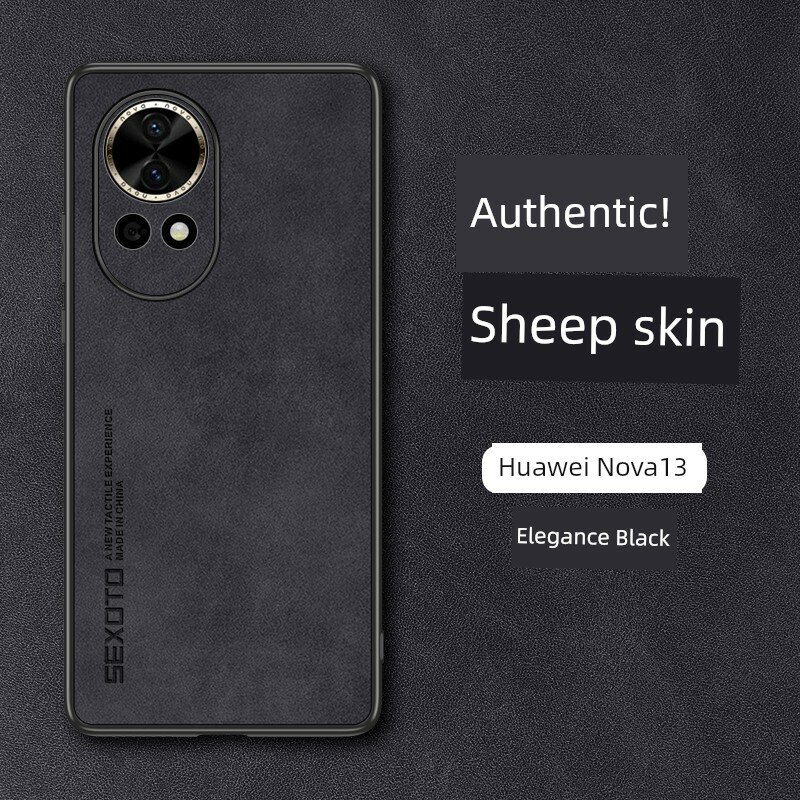 Ударопрочный чехол для Huawei Nova 13 Pro в цвете премиум-черный, тонкий и удобный дизайн для мобильного телефона