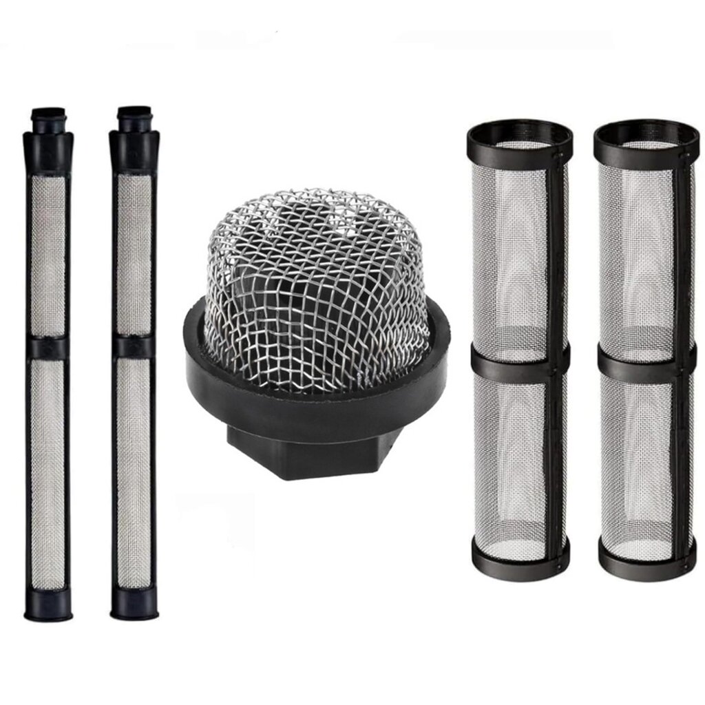 Высокоэффективный Безвоздушный Распылитель, Всасывающий Фильтр, Сетчатый Фильтр, Предотвращающий Засорение, Долговечность, Аксессуары Для Инструментов Для Нанесения Краски Из Металла и Пластика