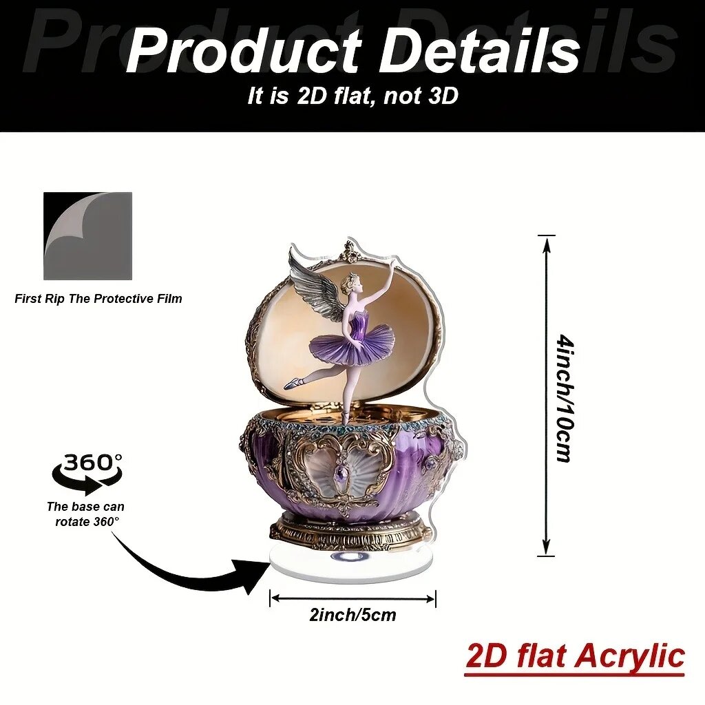 Музыкальная шкатулка Лебединое озеро
