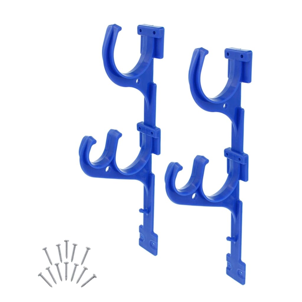 Держатель для телескопических штанг для бассейна, 1 пара