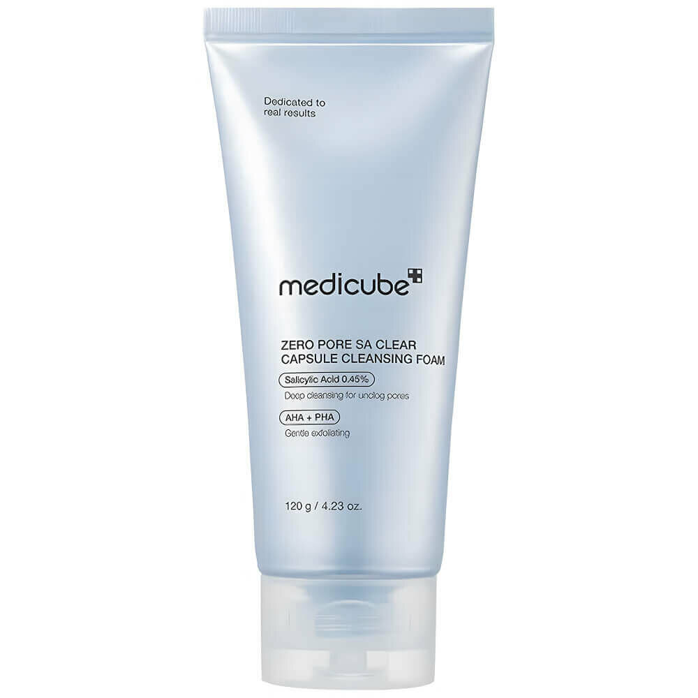 Пенка капсульная для очищения пор | Medicube Zero Pore Sa Clear Capsule Cleansing Foam 120g