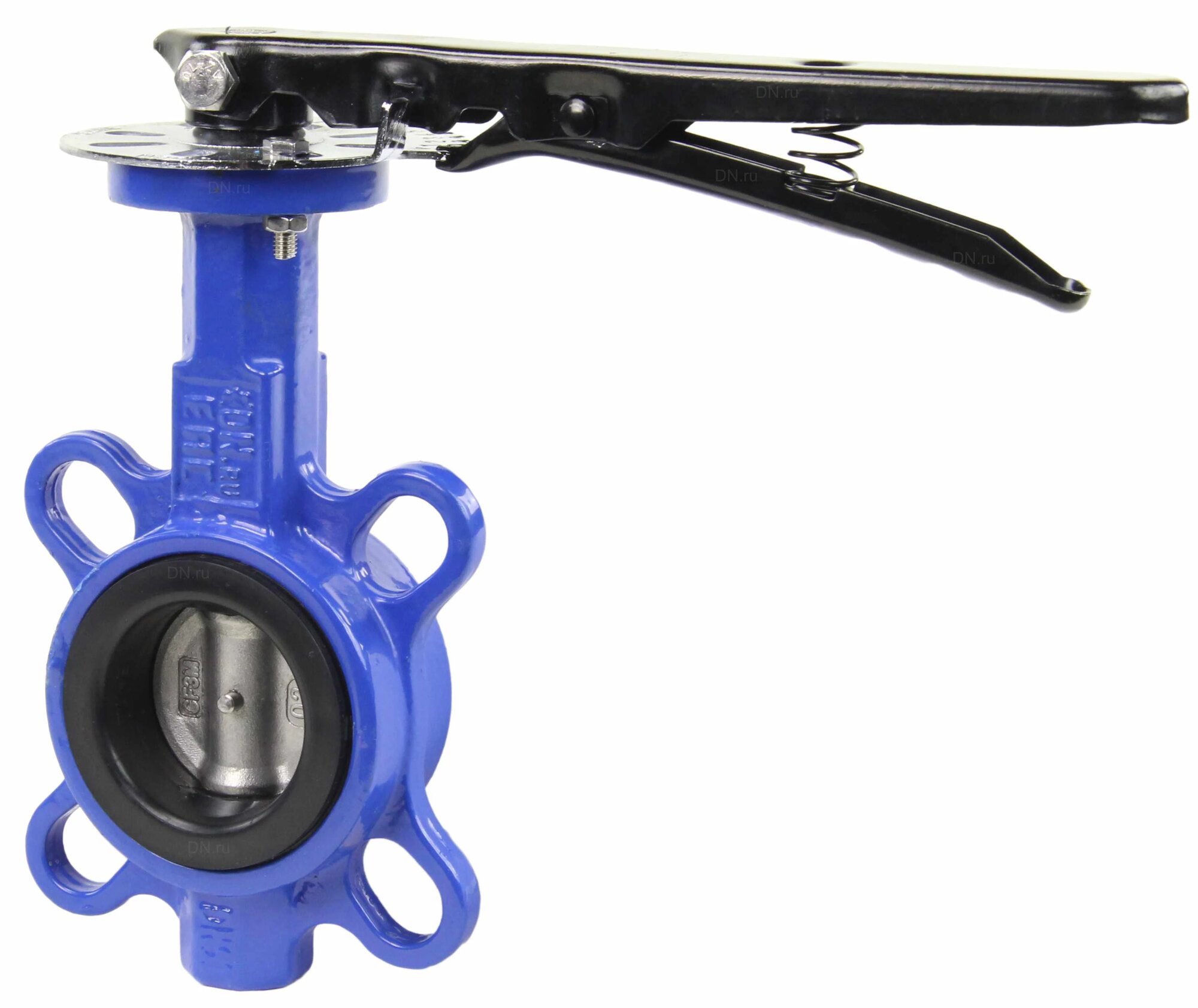 Затвор дисковый поворотный DN.ru WCB-316L-EPDM Ду50 Ру16, с рукояткой