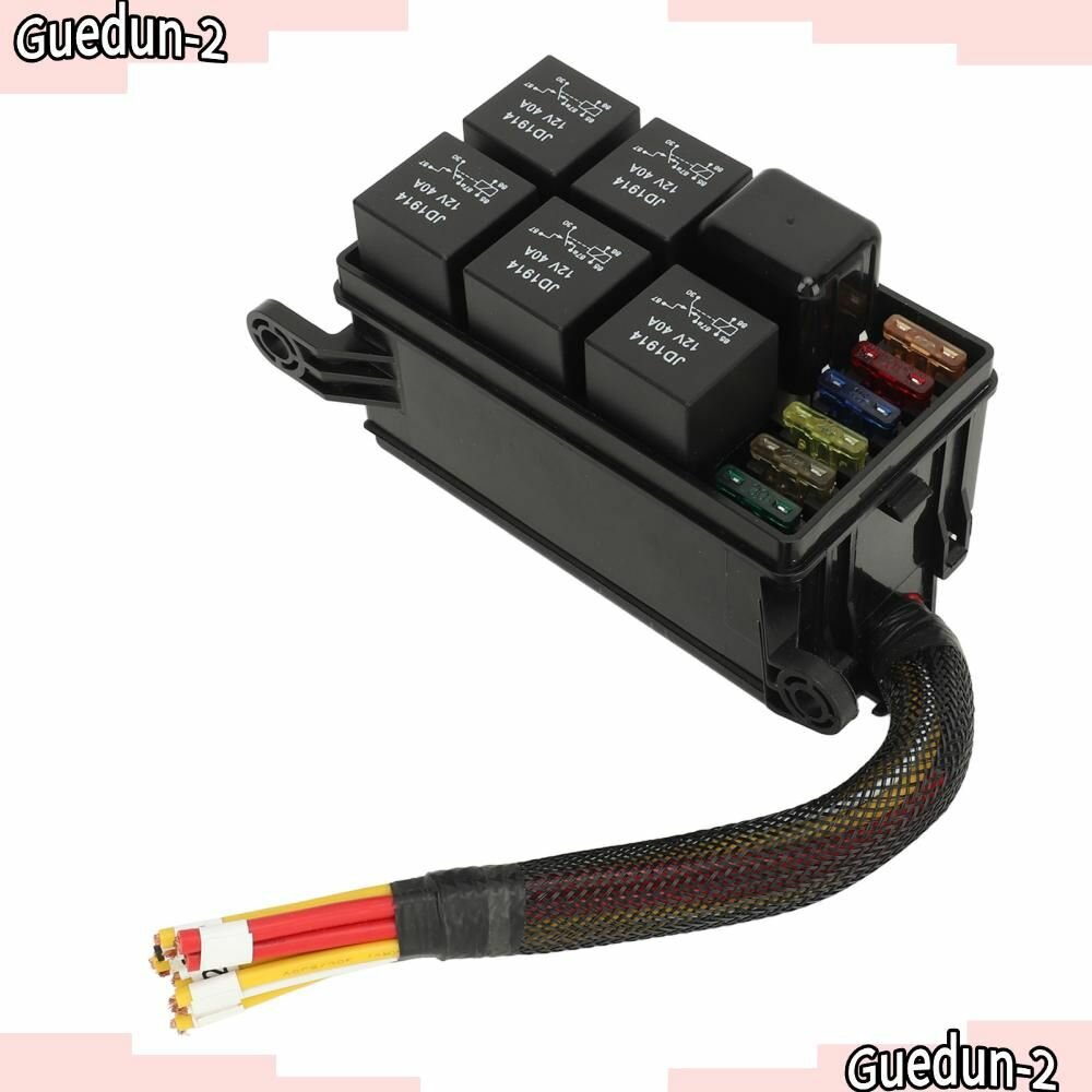 Компактный блок предохранителей на 6 выходов, водо- и пылезащищенный, для грузовиков и лодок DC12V