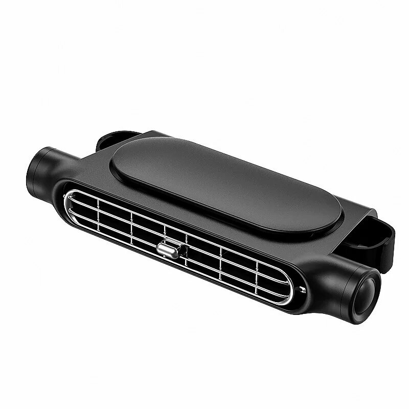 USB-вентилятор для заднего сиденья автомобиля Plug-in - CF03, Черный, Регулируемая скорость, Компактный для