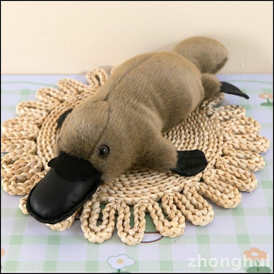 Утконос имитирует плюшевые игрушки животных 30cm 37cm 45cm