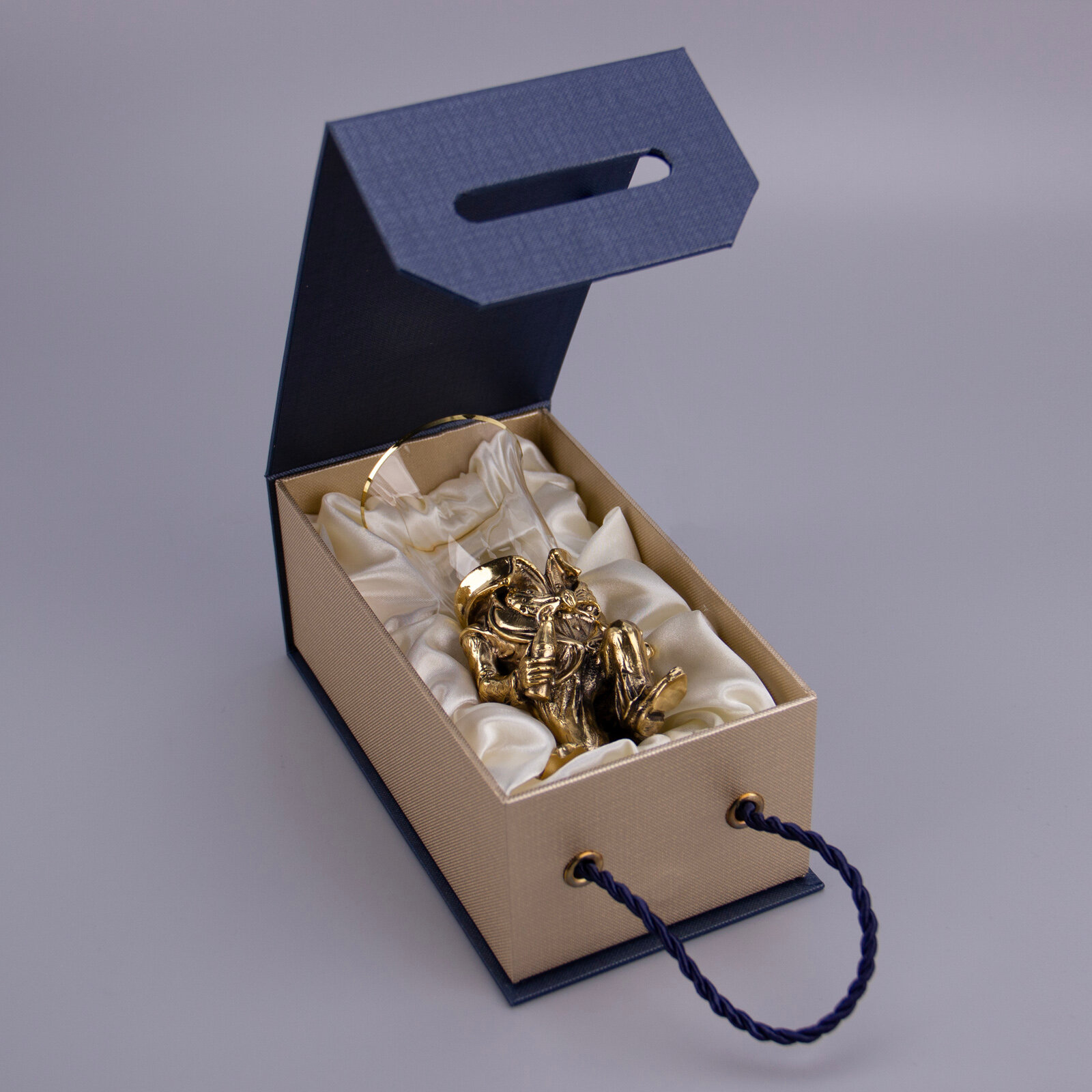 Стопка стеклянная "Кавалер" ССК-01