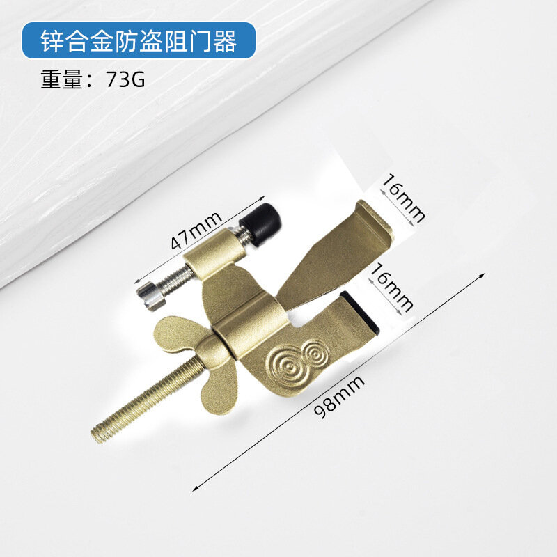 Дверной стопор для женщин, самозащита, дверной замок, анти-кража, дверной стопор для дома и отеля, безопасность, бабочка-дверной стопор, инструмент для блокировки двери