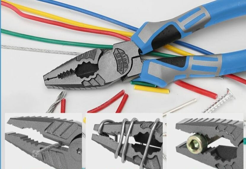 Комбинированные плоскогубцы GROSS 180 мм