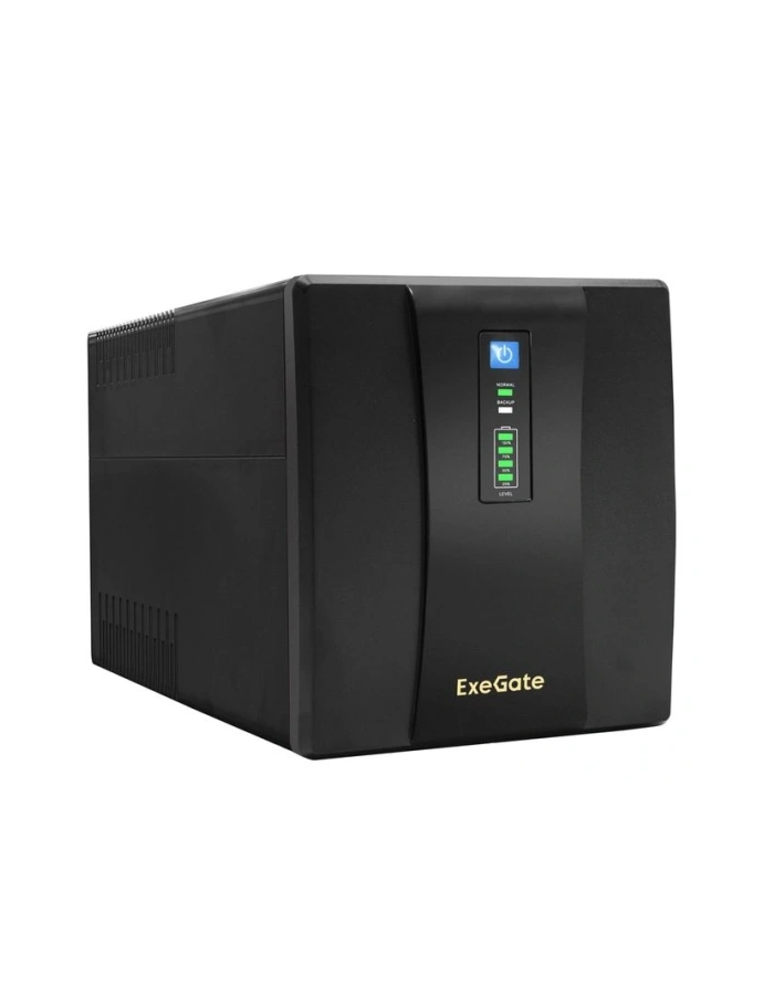 Источник бесперебойного питания Exegate SpecialPro UNB-1500. LED. AVR. EURO. RJ 950 Вт, Line-Interactive
