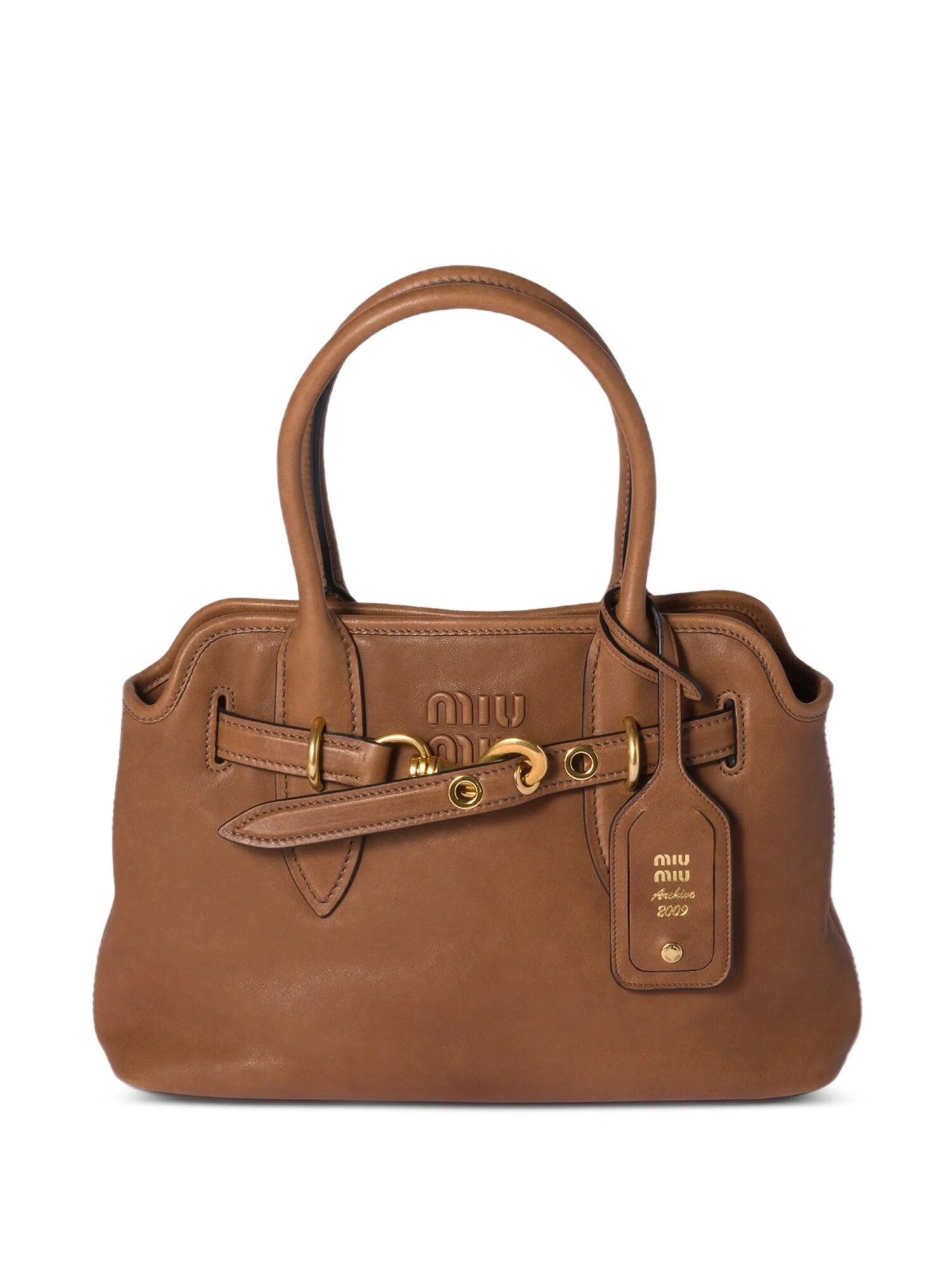 Сумка Miu Miu Aventure, коричневый