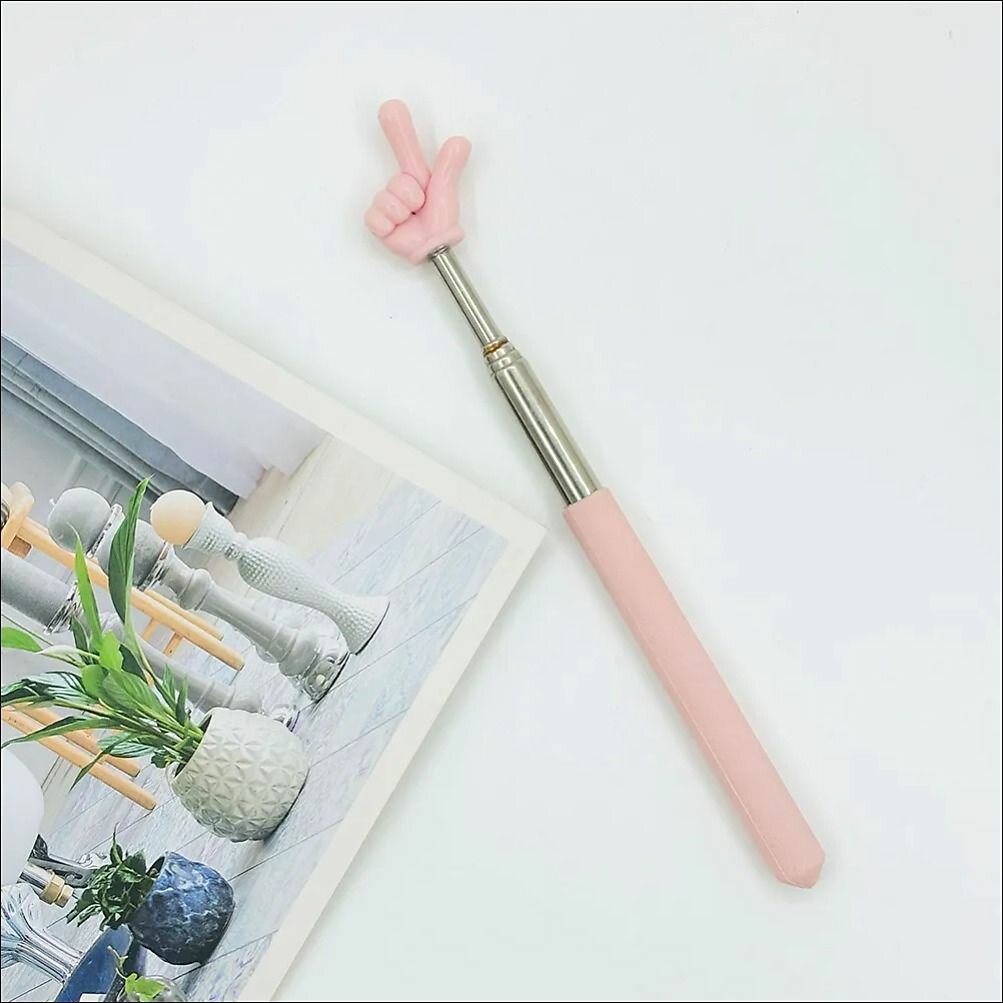 Указка для учителя, телескопическая, нержавеющая сталь, 10 цветов