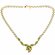 Колье Lotus Jewelry, нефрит, длина 40 см, зеленый