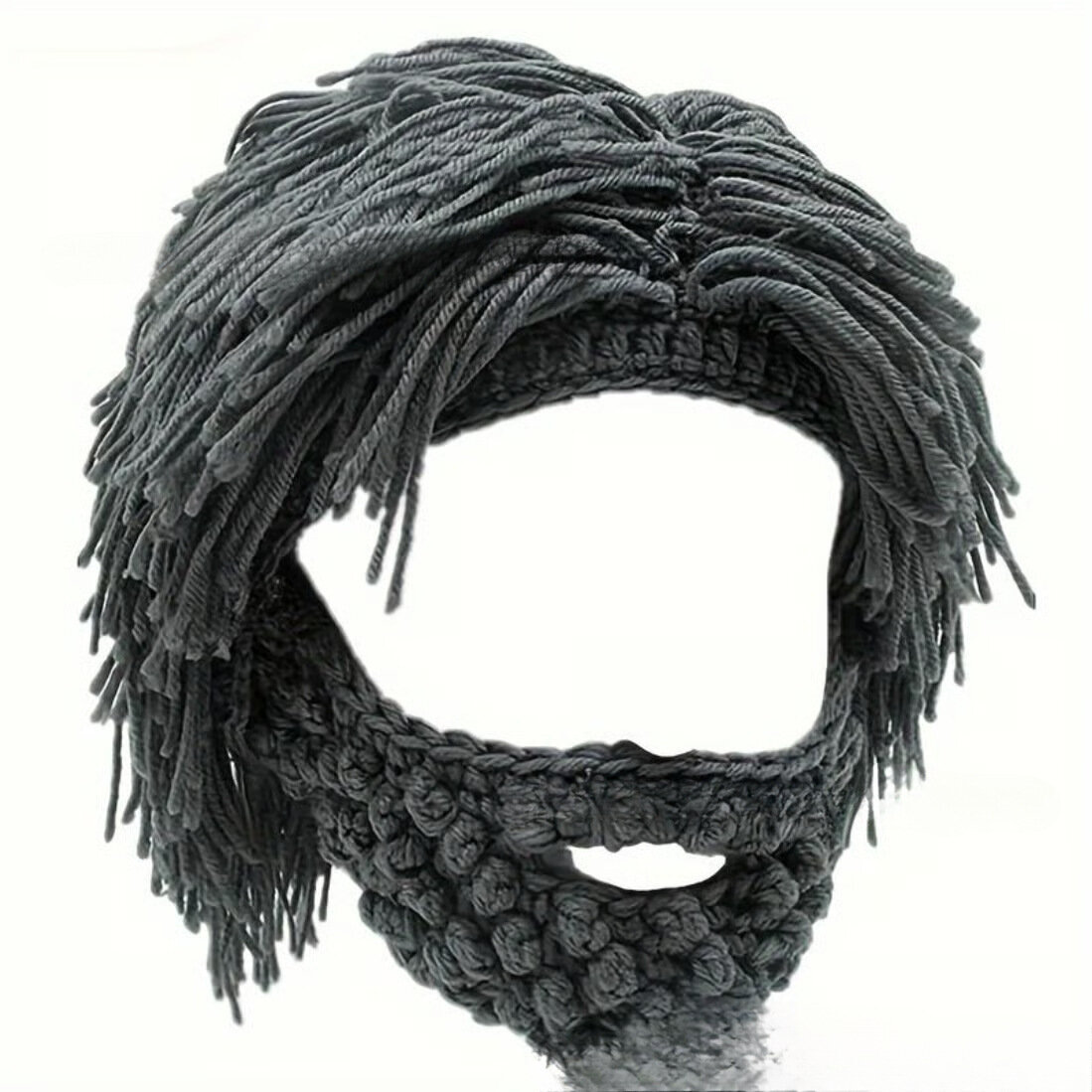 Горячая распродажа: забавная и интересная практичная шапка в стиле панк, вязаная шапка из шерсти