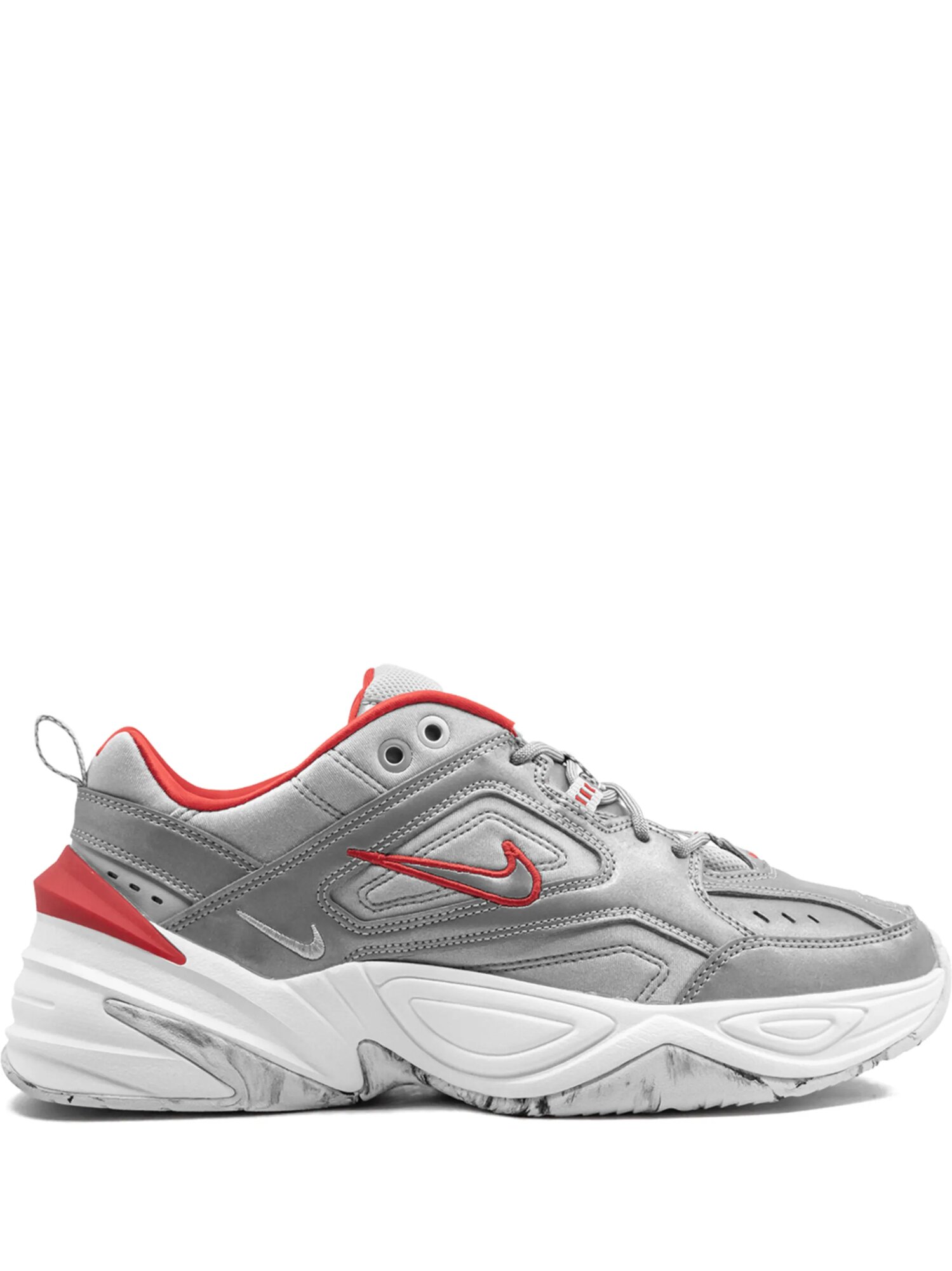 Кроссовки NIKE M2K Tekno, размер 8.5 US, серебряный