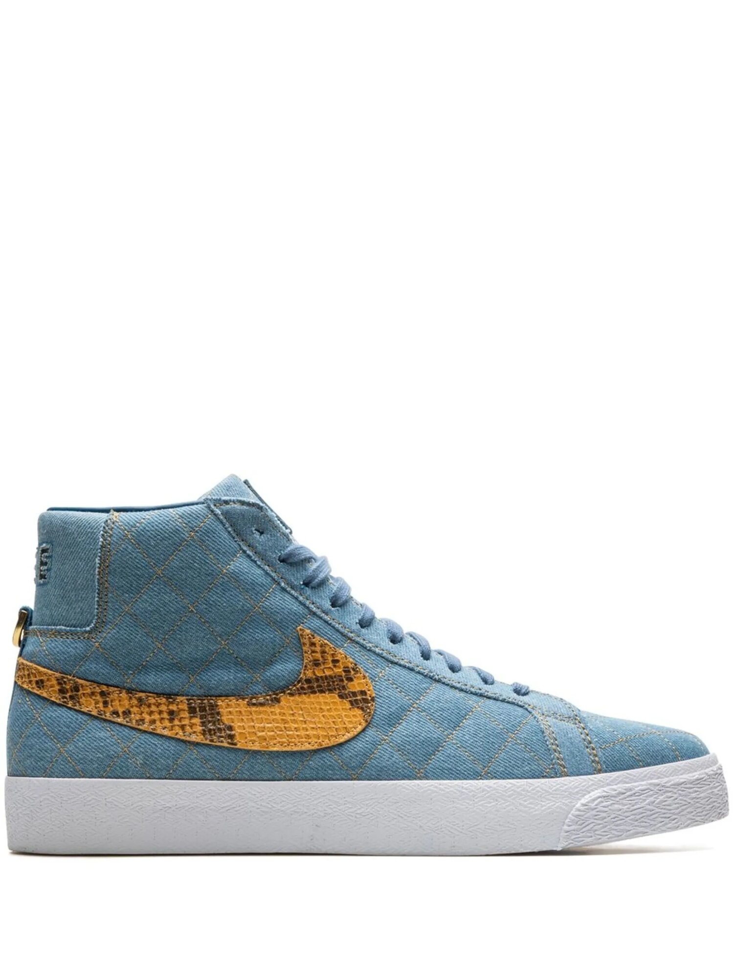 Кроссовки NIKE SB Blazer Mid, размер 9 US, синий