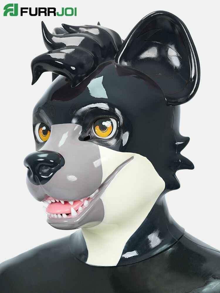 Furrjoi Силиконовый капюшон Гиены-A