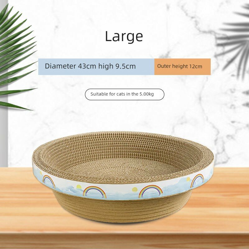 Картонная лежанка-кресло для кошек, игрушка-кресло для котят, когтеточка, большая лежанка-когтеточка для кошек, товары