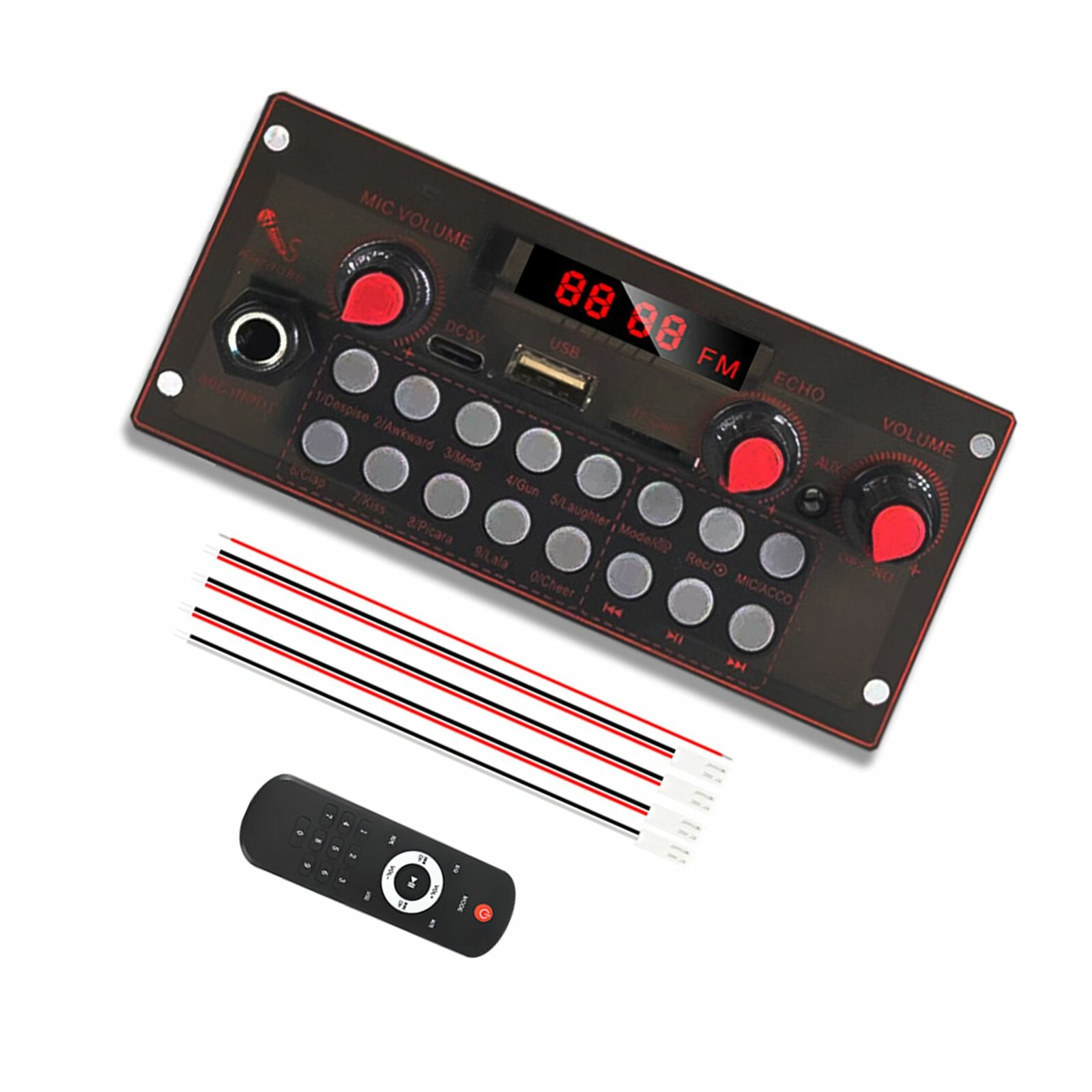 HIFI 10 Вт аудиопроцессор BT50 для модификации автомобильных динамиков
