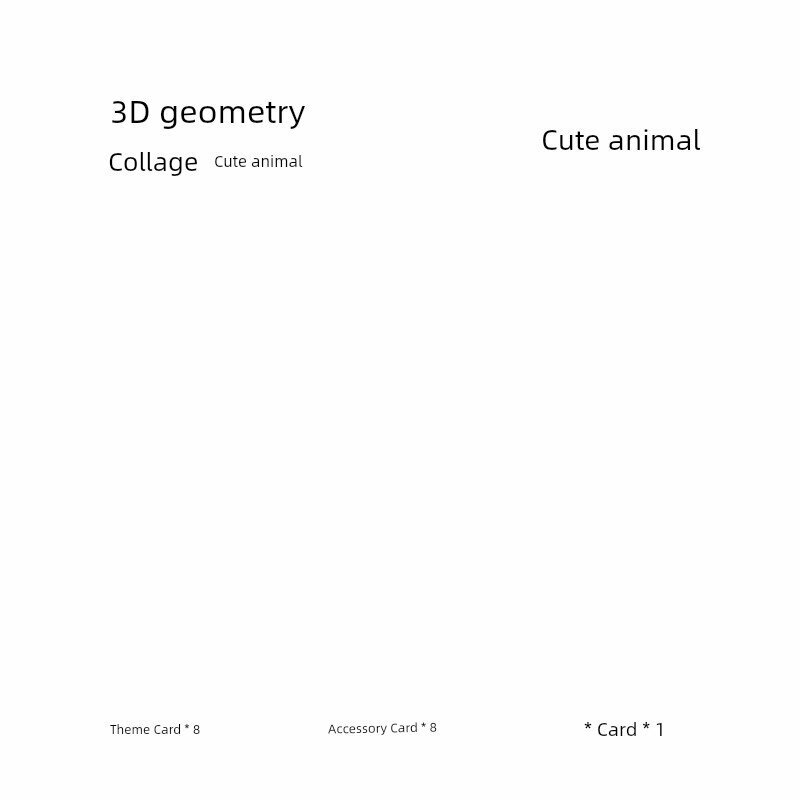 Детские 3D-геометрические коллажи, стерео-игрушки для развития концентрации внимания в детском саду, детские поделки