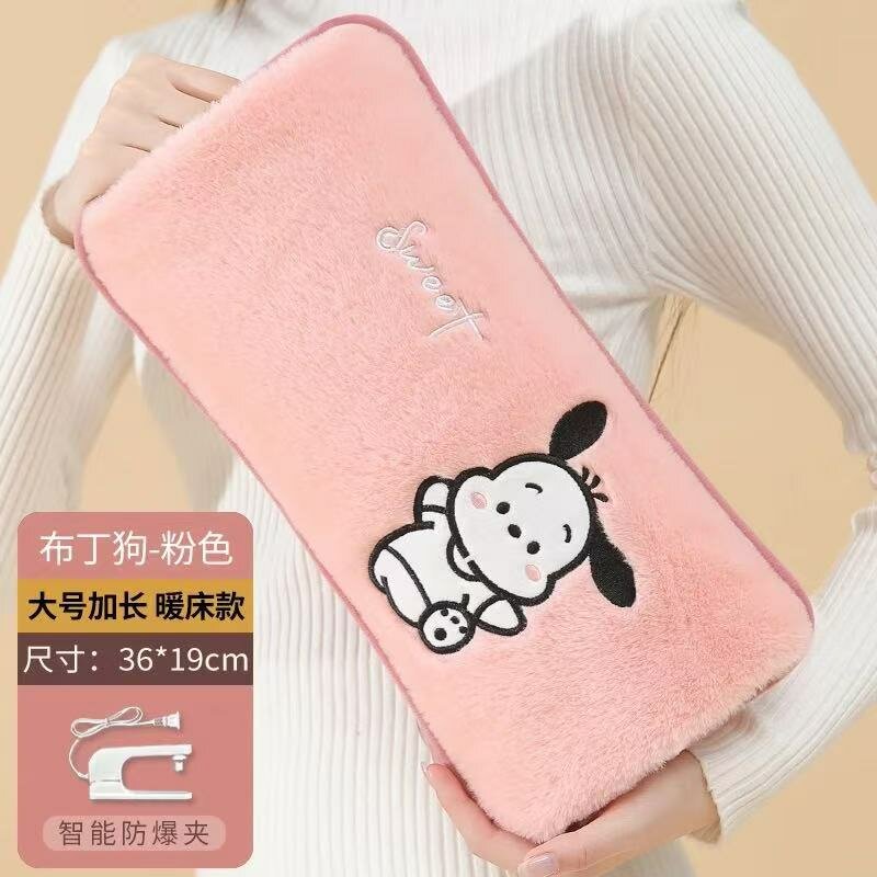 2025 Горячая бутылка с водой, перезаряжаемая, взрывобезопасная, теплая водяная сумка, национальный стандарт, мультяшный плюшевый милый грелка для рук, сумка для грелки, теплая для ребенка