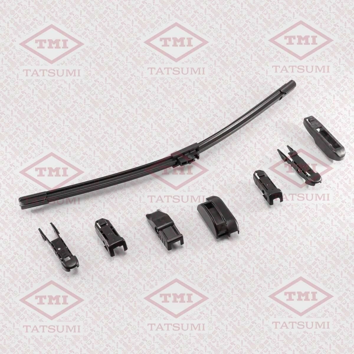 Щетка стеклоочистителя TATSUMI бескаркасная 430 мм, универсальная (TFH1043)