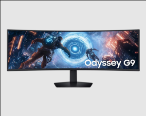 Монитор Samsung Монитор Samsung 49" Odyssey G9 S49FG916EIXCI черный VA LED 32:9 HDMI матовая HAS Piv 350cd 178гр/178гр 5120x1440 144Hz FreeSync Premium Pro DP USB 15.6кг