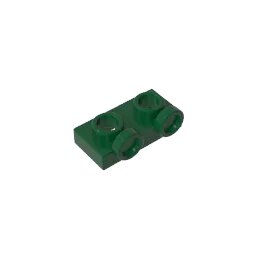 Конструктор GOBRICKS 1x2 изумрудный (047)