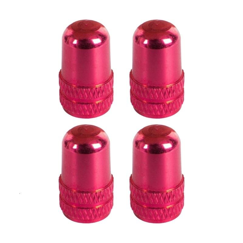 4 шт. колпачки для вентилей велосипедных шин, Красный Шрейдер