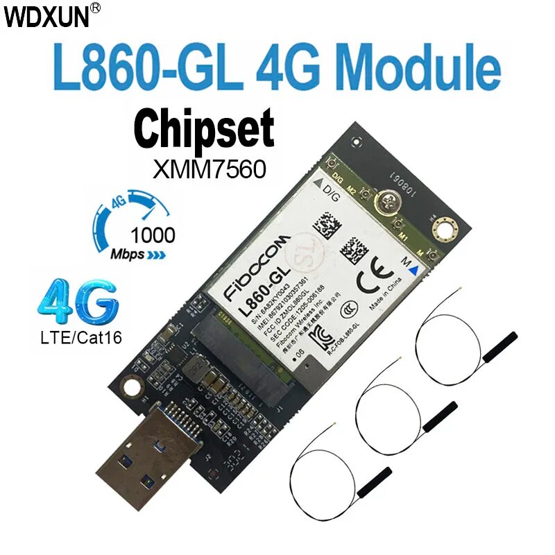 USB адаптер для 3G/4G/LTE модуля