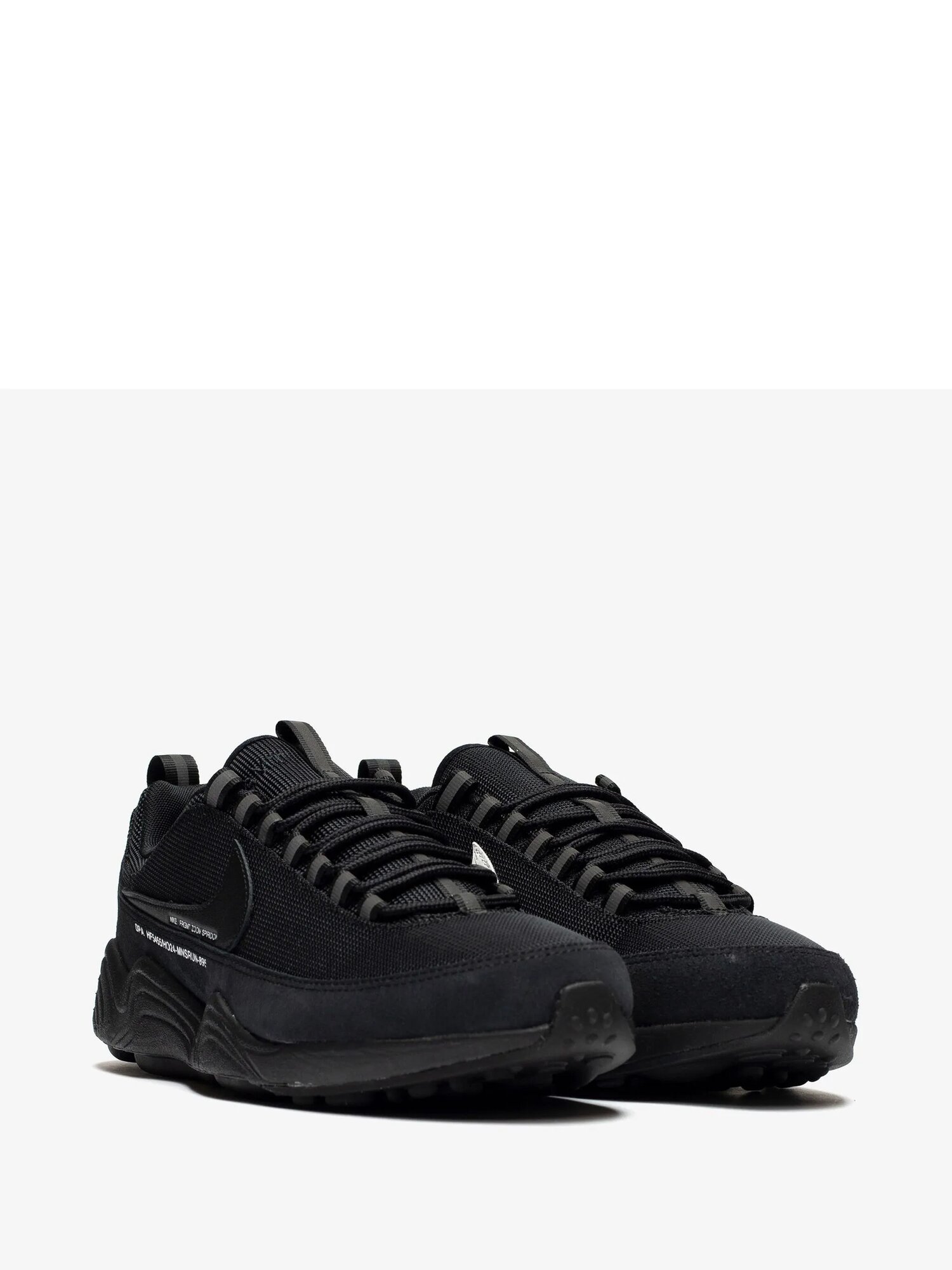 Кроссовки NIKE x Fragment Zoom Spiridon, размер 7.5 US, черный — фото 1