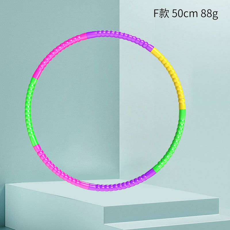 Хула-хуп Ruiyuan для детей и учеников начальной школы, съемный фитнес-сплайсинг спортивный хуп, специально для взрослых, хула-хуп для командного творчества