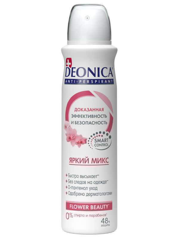 Дезодорант Deonica "Яркий микс", спрей, 150 мл
