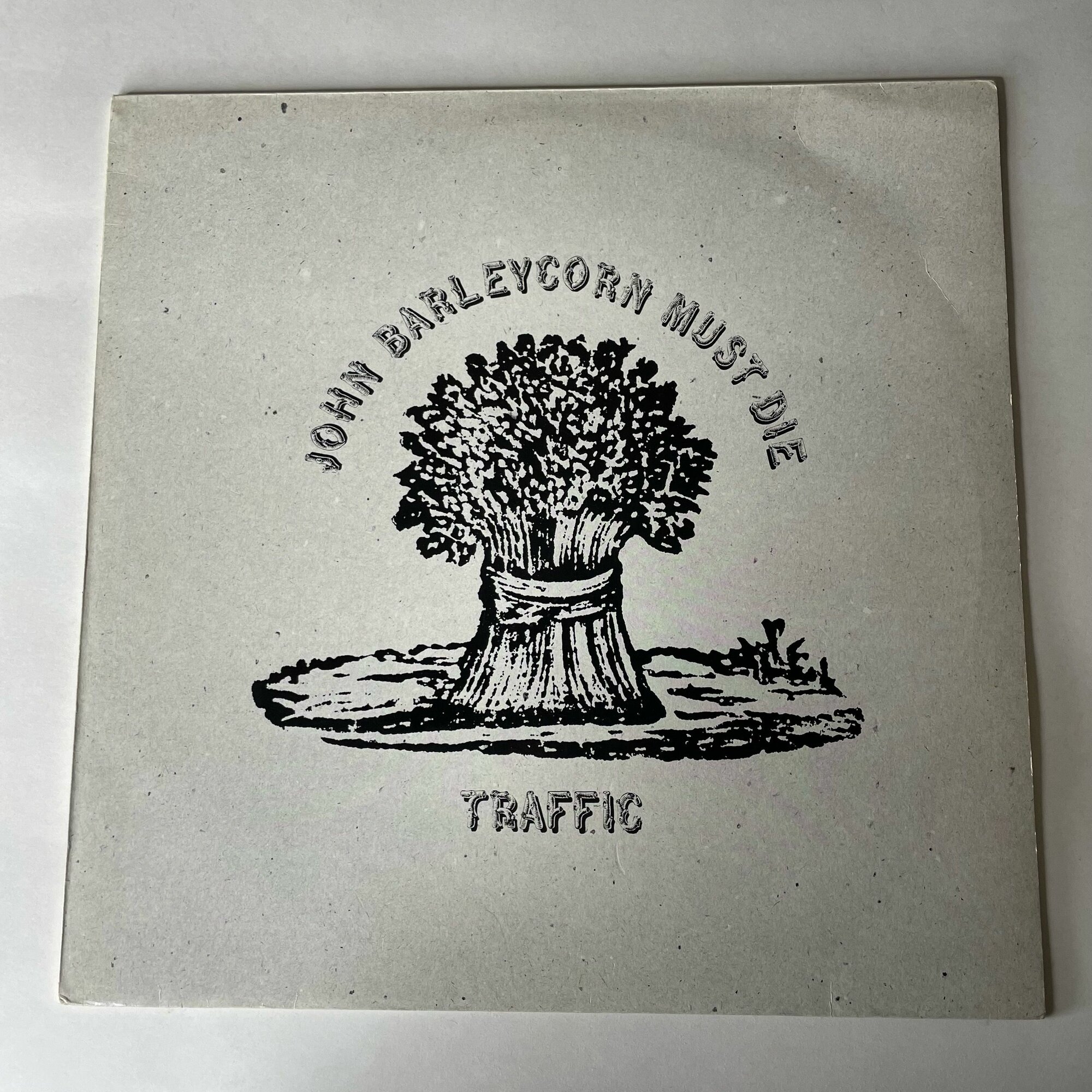 Винтажная виниловая пластинка LP Traffic John Barleycorn Must Die (Германия 1974)