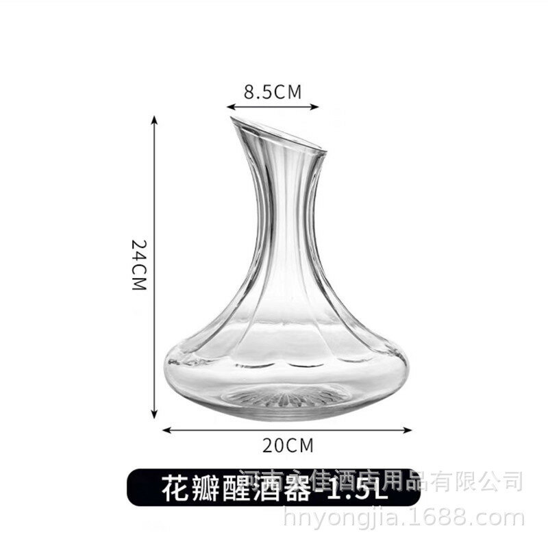 Креативный декантер с полосатым стеклом, быстрый декантер для домашнего использования, диспенсер для вина, оптовая продажа винных бутылок.