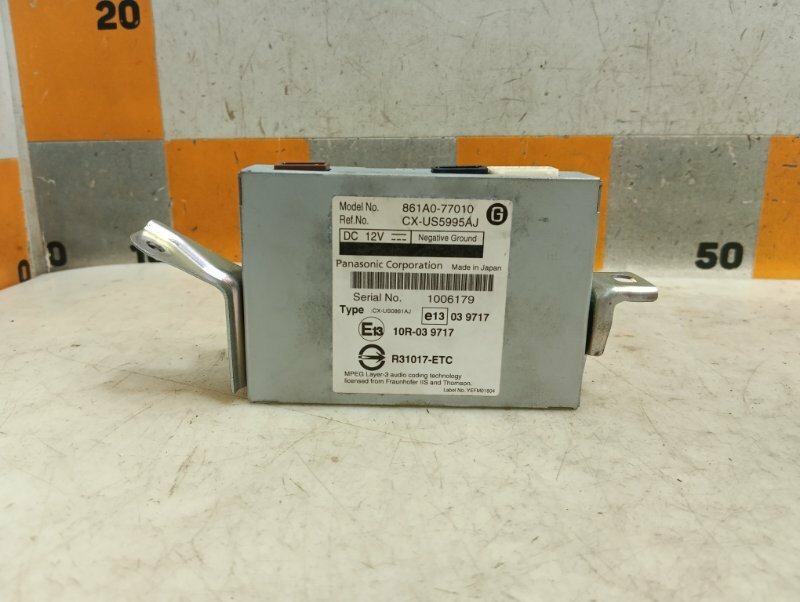 Б/У Блок управления магнитолой Lexus GX460 2012 URJ150 475526 TOYOTA арт. 861A077010