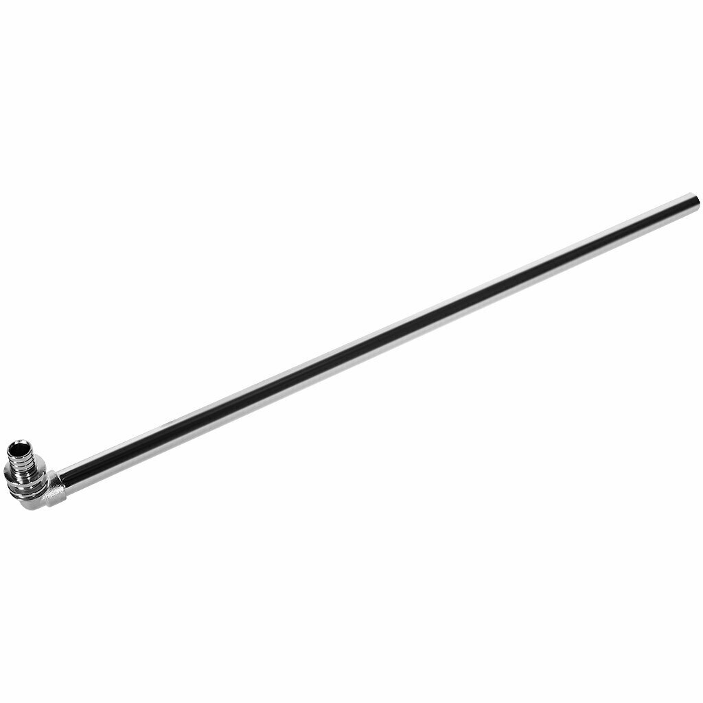 Трубка для подключения радиатора, Г-образная 16 х 15, L = 500 мм для труб PEX аксиальная ROMMER