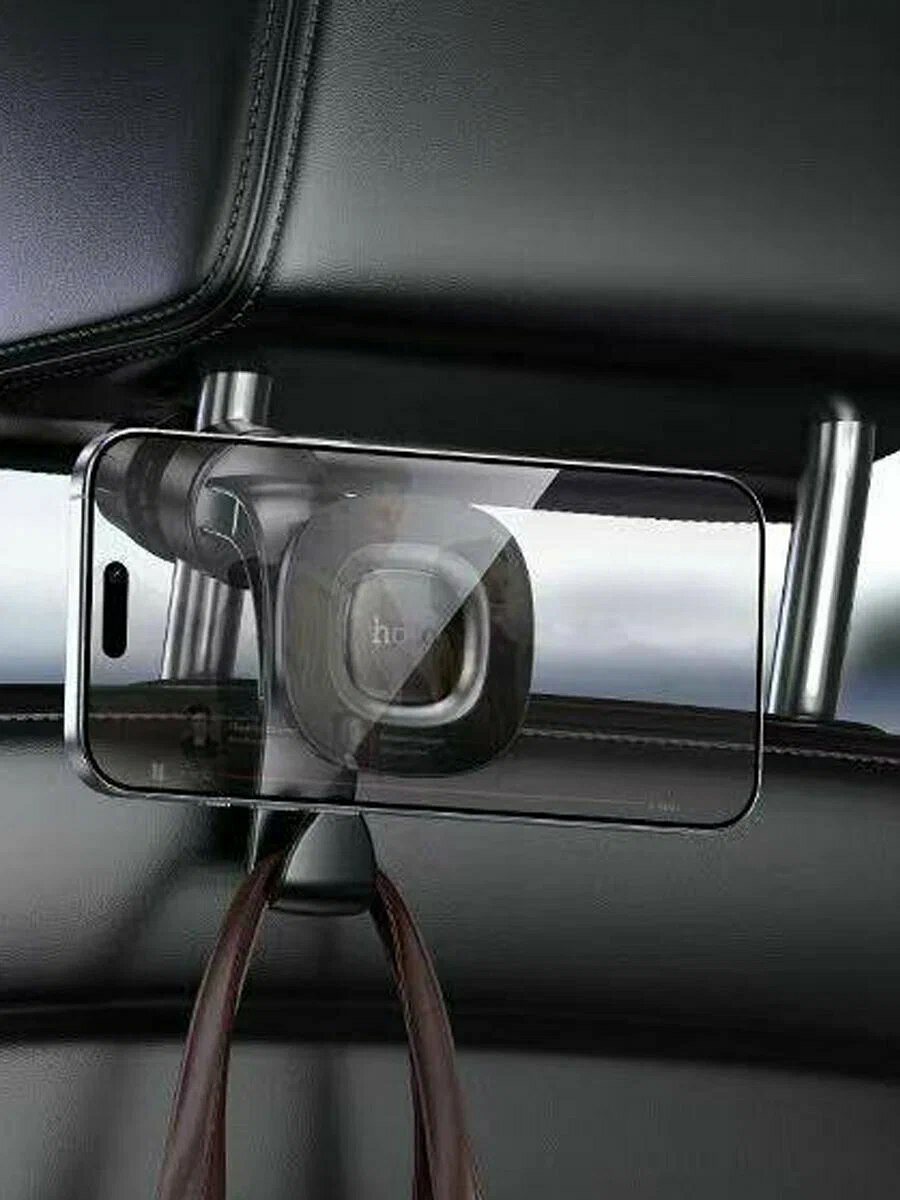 Магнитный авто-держатель Hoco, для пассажира, на подголовник