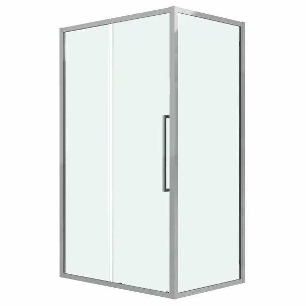 Душевой уголок Grossman Cosmo 100x100 120. K33.02.1010.10.00 профиль Хром стекло прозрачное