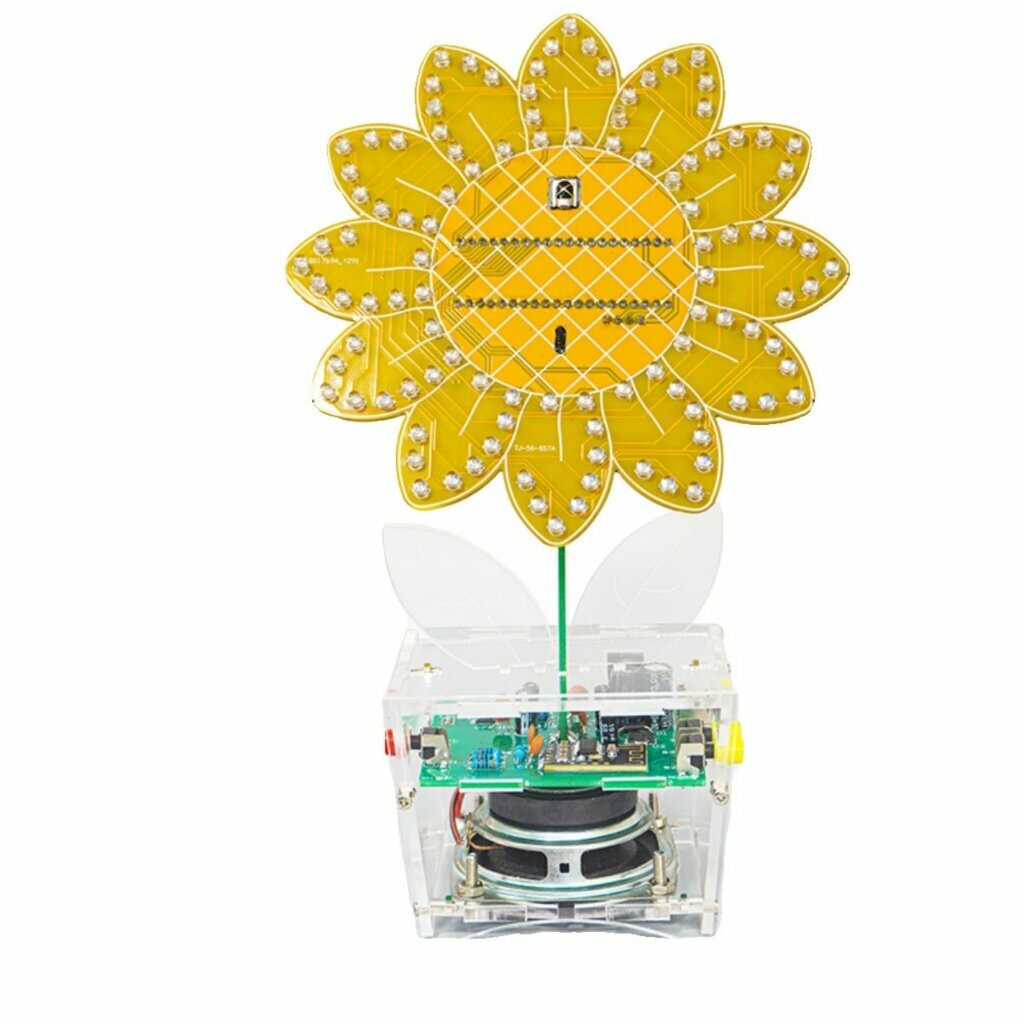 Визуализатор музыкального спектра цветов, совместимый с Bluetooth, Сварка динамиков