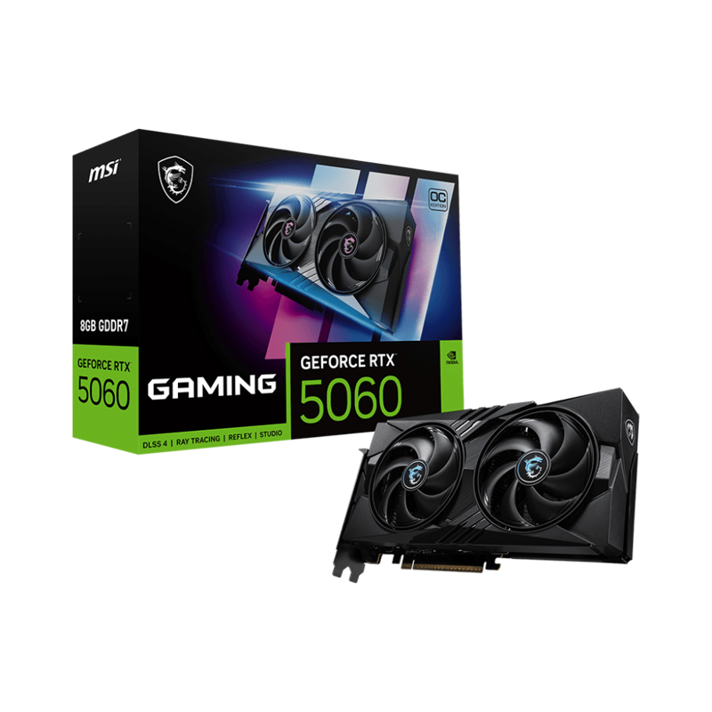 Видеокарта GeForce RTX 5060 8G GAMING OC (MSI GeForceRTX50608GGAMINGOC)