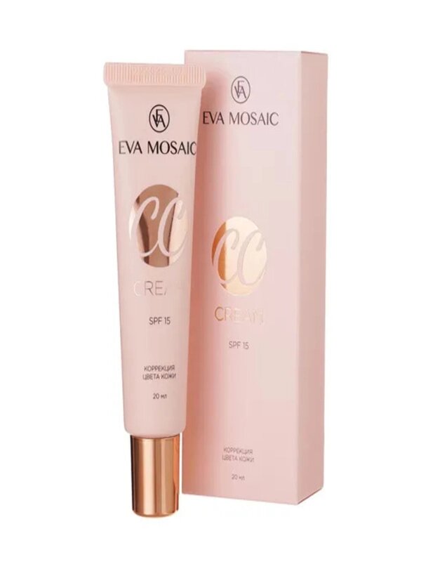 Eva Mosaic Тональный крем для коррекции цвета кожи СС Color Correction Cream , 02