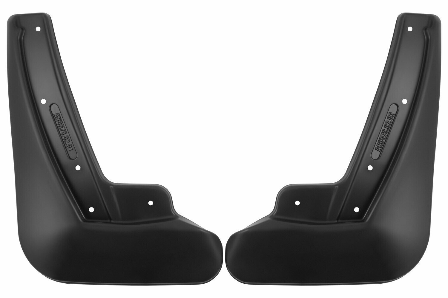 Брызговики задние JETOUR X90 Plus 2023 - 2 шт.(optimum) в пакете NLF. AN0579. E3