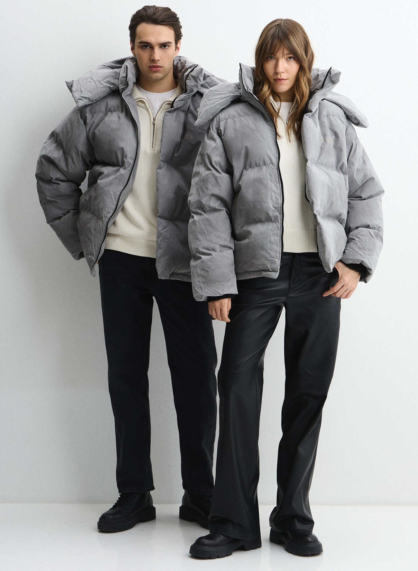 Пуховик Destressed