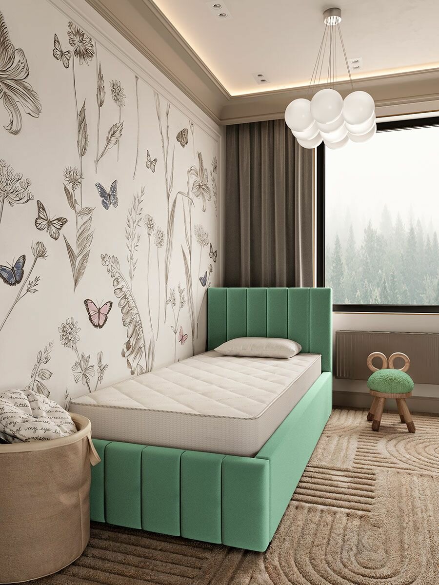 Микс Интерьер кровать Милан 90х200 с подъемным механизмом