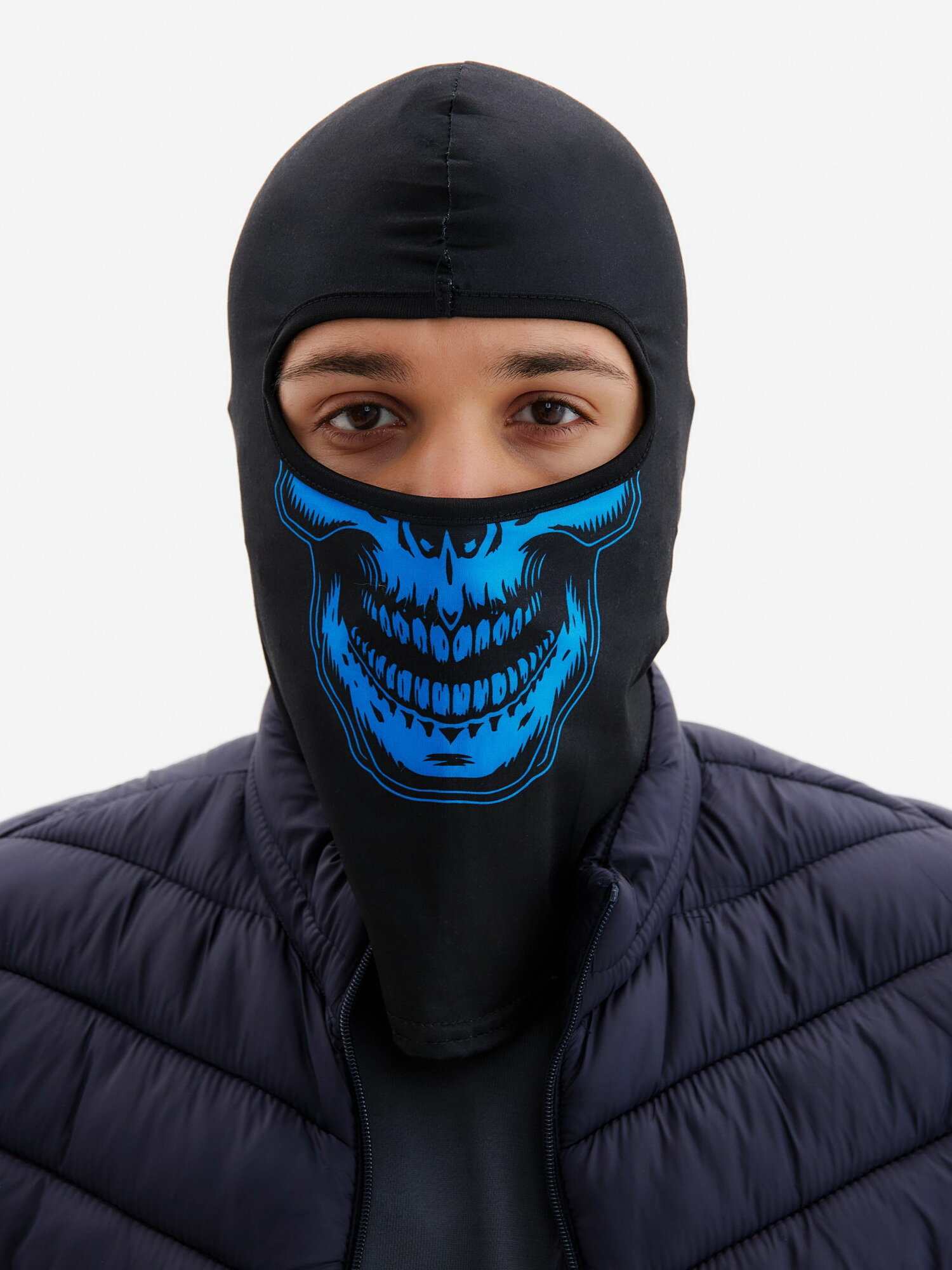 Маска-балаклава Cranium, размер универсальный, чёрная, возраст: взрослый