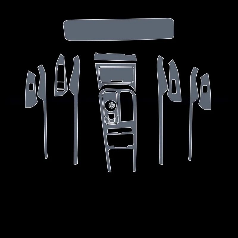 Для Kia K5 2020-2025 приборная панель мультимедийная навигация прозрачная защитная пленка от царапин модификация Left Hand Drive