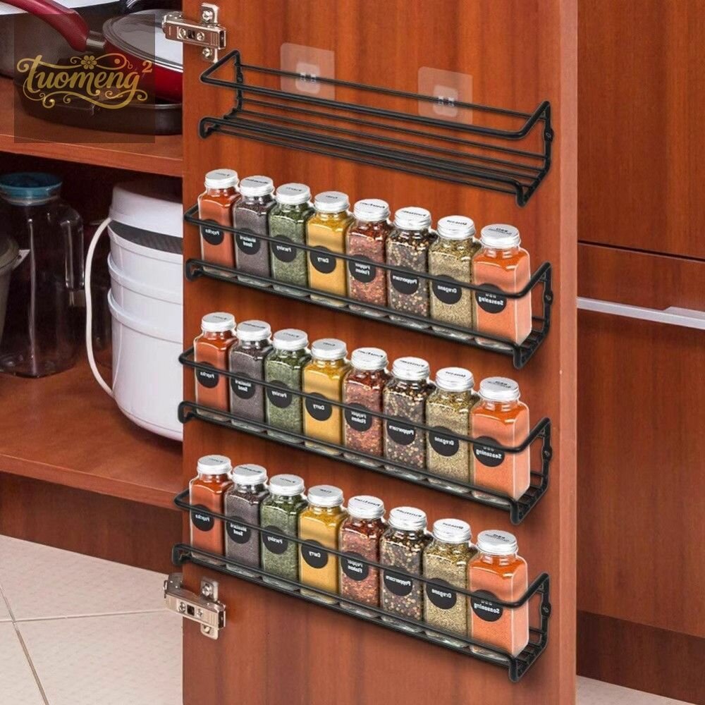 Держатель кухонный для специй, для кухонной утвари, 29 см х 6.5 см х 6.5 см, 4шт