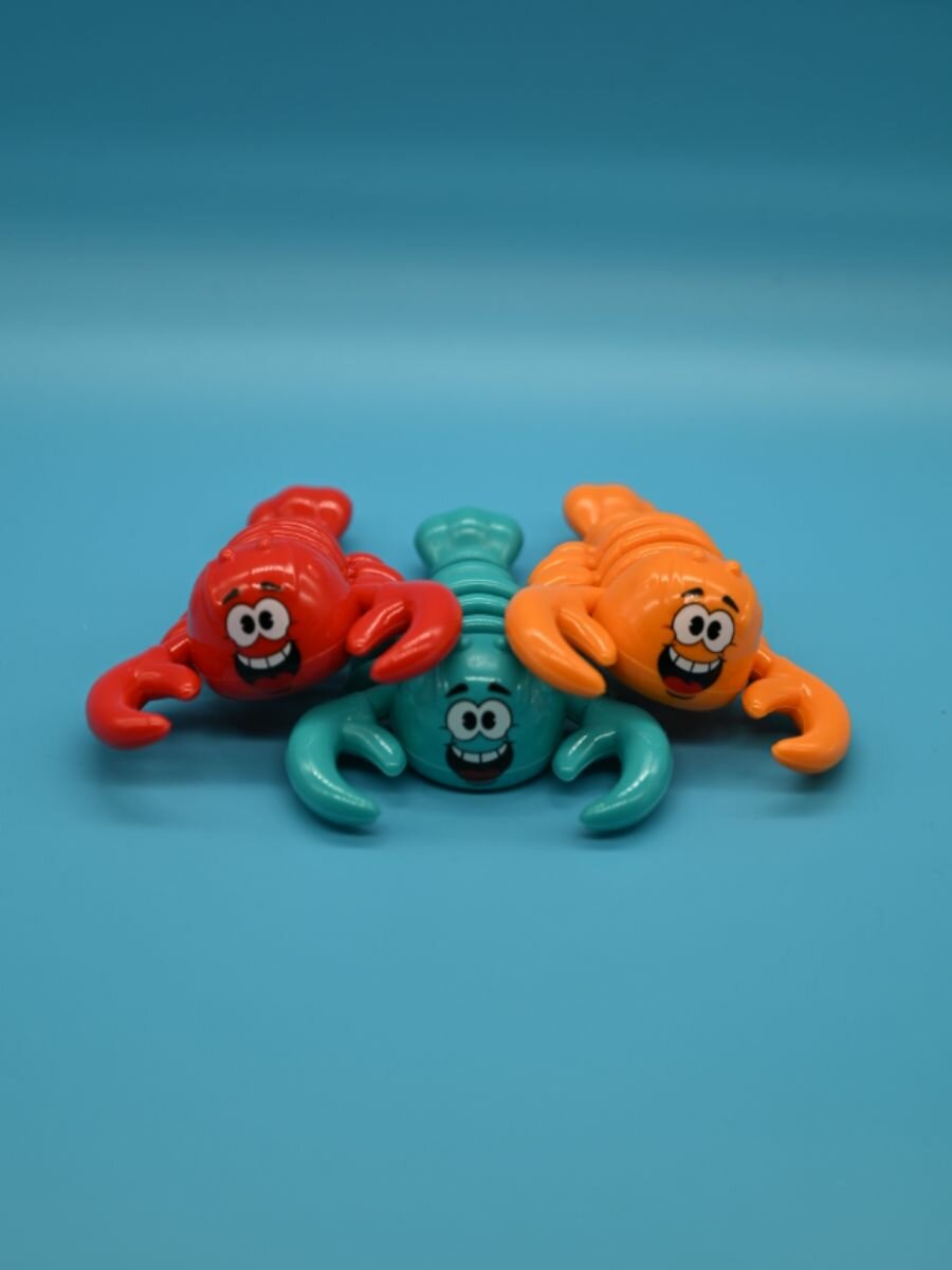 Тонущие игрушки Лобстеры-скелеты для ныряния в бассейне и ванной