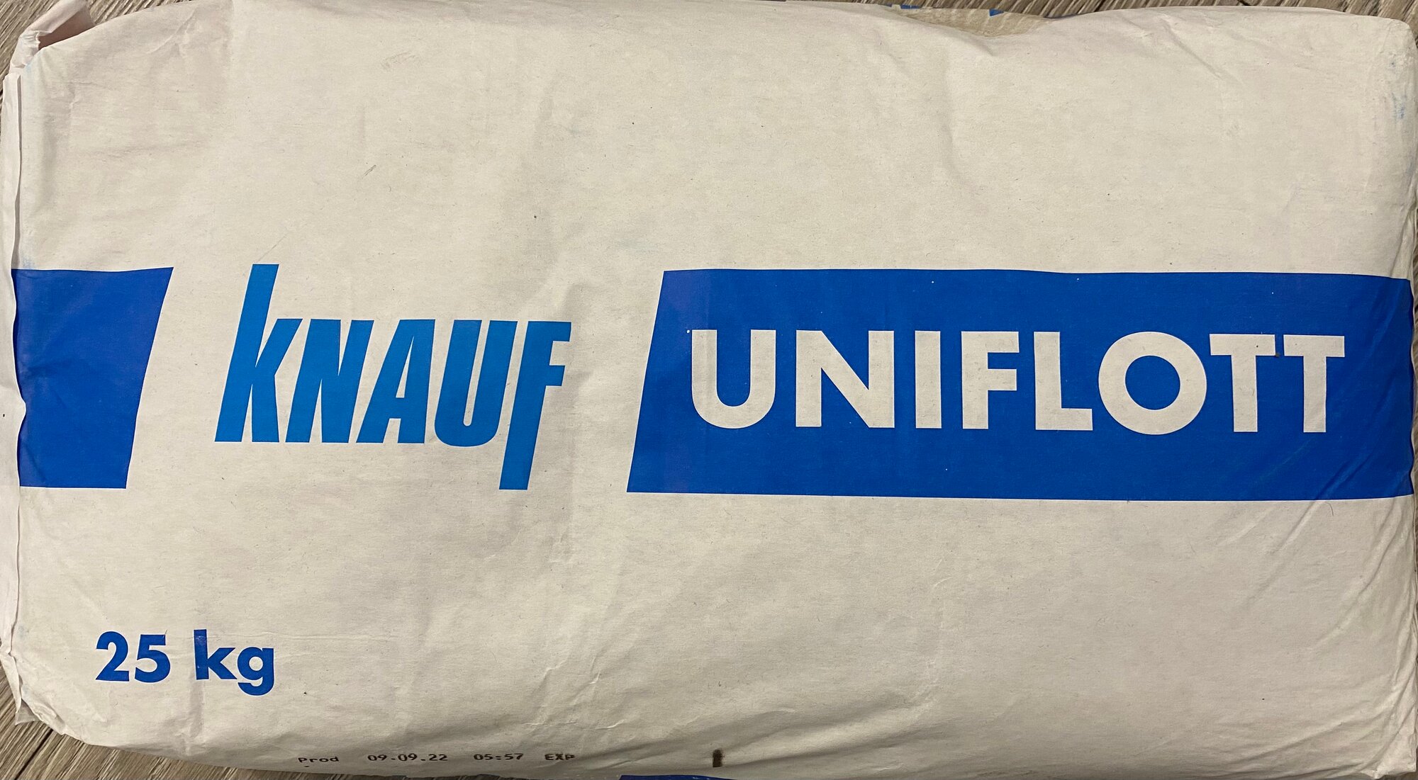 Финишная шпатлевка KNAUF Uniflott, сухая, универсальная, для швов гипсокартона, 25 кг