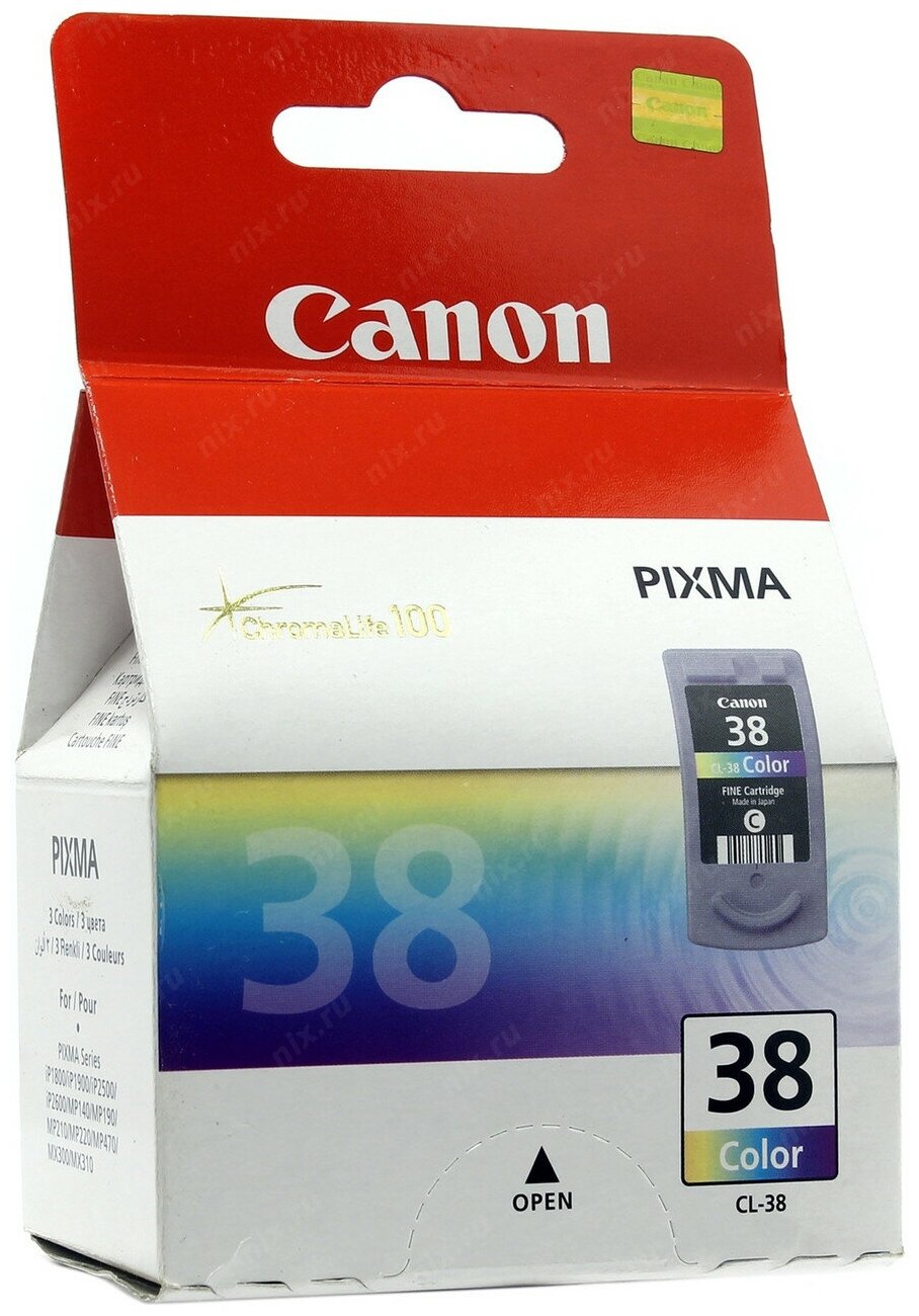 Картридж Canon CL-38 Color для PIXMA IP1800/2500